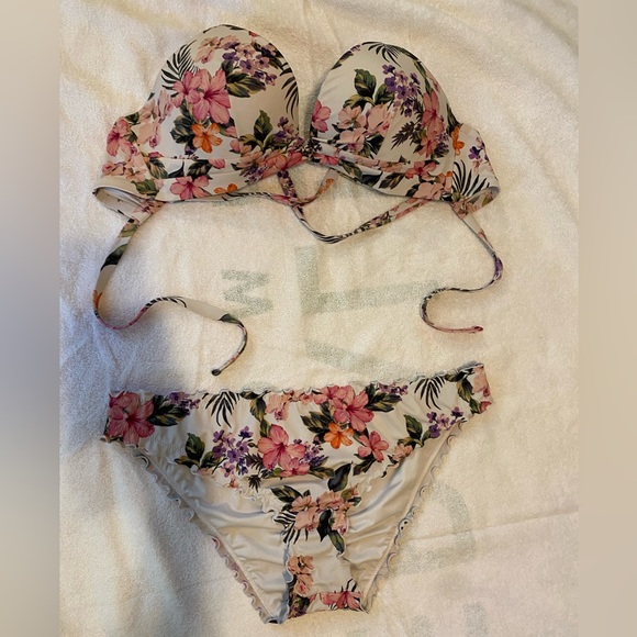 Shade & Shore | Swim | Target Shade Shore Hawaiian Floral Bikini Top ...